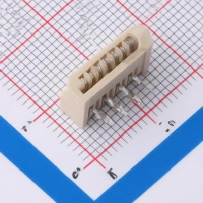 China FPC FFC Connector LIF Series 1.25mm Pitch Rated Voltage 125V Rated Current 1.0A JUSHUO AF125-S08WCC-00 for sale