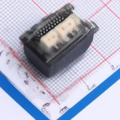 China Vertical mount spring loaded connector black color 35 millimeter pitch JILN JL212V SMT 35002BP1 tube for sale