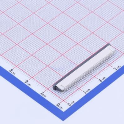 China FPC ZIF R A Lower Type Connector SMT 2.5mm Pitch Model JUSHUO AFA07 S30FCA 00 for Electronic Circuits for sale
