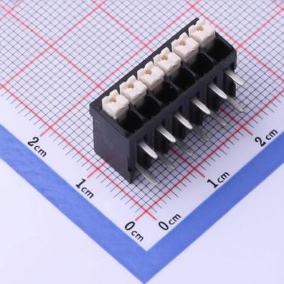 China JILN JL212R 35006B01 dual row spring loaded connector black bent pin type for industrial connectivity for sale