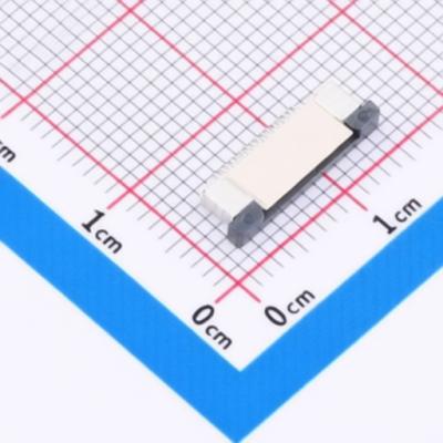 China Right Angle FPC ZIF Connector SMT Mounting 05mm Pitch 20mm Height JUSHUO AFC07-S16ECA-00 Series for sale
