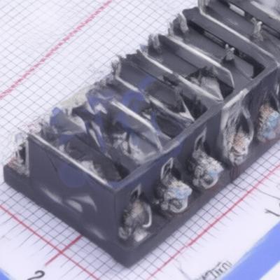 China Spring loaded bent foot connector JILN JL212R 50006B01 black finish engineered for electrical systems for sale