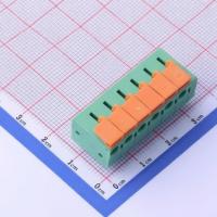 China Electronic spring connector with 5.08 millimeter pitch JILN JL142R 50806GA1 RoHS certified component for sale