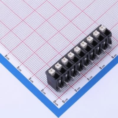 China industrial spring loaded connector JILN JL212R SMT 50009BP1 surface mount black housing tube packaging for sale