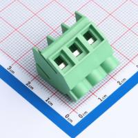 China Electrical Connection Terminal Block Green JILN JL636S-76203G01 Screw Type with Secure Wire Termination for sale
