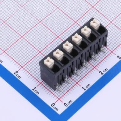 China Black spring loaded connector surface mount type JILN JL212V-SMT-50006BP1 with industrial connectivity for sale