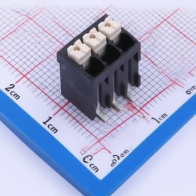 China Spring loaded vertical mounting connector black color tube packaging JILN JL212V SMT 35003BP1 series for sale