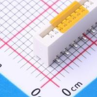 China 1.0mm Pitch Single Sided Connector Straight Pin LCP Phosphor Bronze JUSHUO AFB10-S10LCA-00 Connector for sale