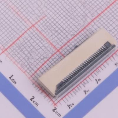 China JUSHUO AFD01 S23FCA 00 Flip Top FPC Connector 0.5 Millimeter Pitch Suitable For Electronic Assemblies for sale