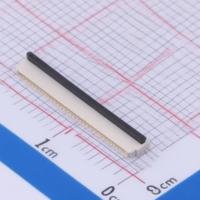 China Compact 0.5mm Pitch Right Angle ZIF SMT FPC Connector JUSHUO AFH34-S32FIA-1H for Electronic Connections for sale