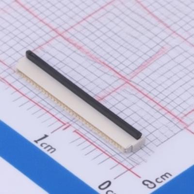 China Compact 0.5mm Pitch Right Angle ZIF SMT FPC Connector JUSHUO AFH34-S32FIA-1H for Electronic Connections for sale