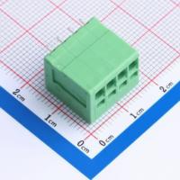 China JILN JL271V 35004G01 spring loaded straight pin dual row green connector secure electrical component for sale