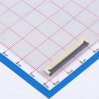 China 0.5mm Pitch Flip Type Connector Featuring Type D Large Solder Tab JUSHUO AFD01-S50FCC-00 for PC Board for sale