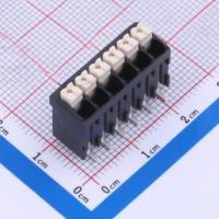 China Connector spring loaded black SMT and through hole mounting tube packaging JILN JL212V SMT 35006BP1 for sale