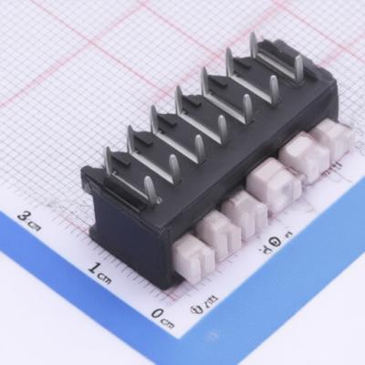 China Black spring loaded bent pin dual row connector JILN JL212R 35008B01 designed for secure electrical for sale