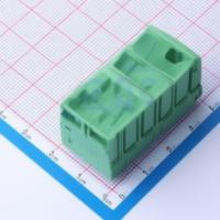 China JILN JL271V 75005G01 green spring loaded straight pin dual row connector for electrical applications for sale