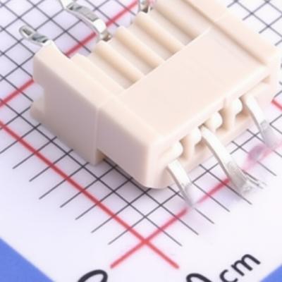 China 1.25mm Pitch Flexible Flat Cable Connector JUSHUO AF125-S04HCC-00 Rated Voltage 125V Current 1.0A for sale