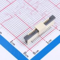 China Vertical Mount FPC Connector Pull Tab 1.0mm Pitch Straight Type JUSHUO AFA11 S15GTA 00 for Electronic for sale
