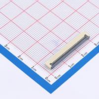 China 0.5mm Pitch Flip Cover Connector JUSHUO AFD01-S49FCC-00 Featuring Type D Large Solder Tab for PC Board for sale