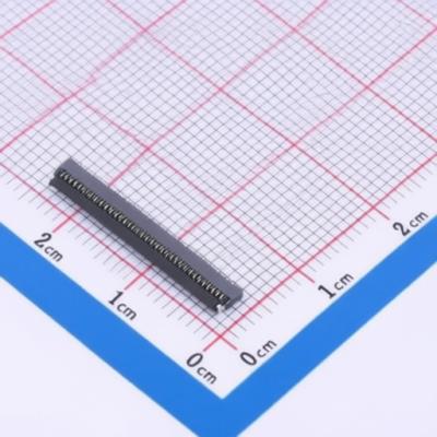 China FPC Connector 0.3 Pitch Flip Cover Easy On Type Right Angle SMT JUSHUO AFH26 S71FIA 1H for Electronics for sale