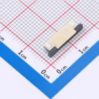China Flame retardant JUSHUO AFC08-S10ECA-00 connector with LCP main body and tin plated phosphor bronze contacts for sale
