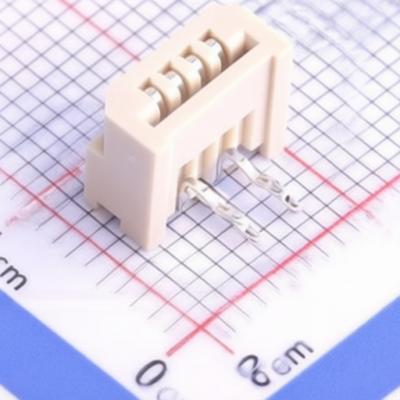 China FPC FFC Connector 1.25mm Pitch LIF Series Electrical Connector Rated 125V 1.0A JUSHUO AF125-S04WCC-00 for sale