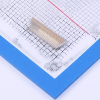 China SMT FPC connector with ZIF front insert back flip actuator JUSHUO AFH34-S14FIA-1H 0.5mm pitch right angle for sale
