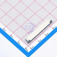 China JUSHUO AFA07 S26ECC 00 SMT Connector FPC ZIF R A Upper Type K1 Featuring 1.0mm Pitch for Connections for sale