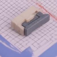 China 0.5mm Pitch Flip Type Connector H2.0 Height Featuring JUSHUO AFD01-S05FCA-00 Type D Large Solder Tab for sale