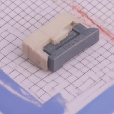 China 0.5mm Pitch Flip Type Connector H2.0 Height Featuring JUSHUO AFD01-S05FCA-00 Type D Large Solder Tab for sale