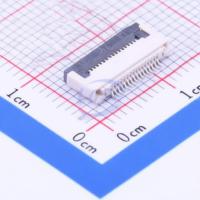 China Locking mechanism FFC connector JUSHUO AFC01-S16FCA-00 0.5mm pitch for stable electrical connections for sale