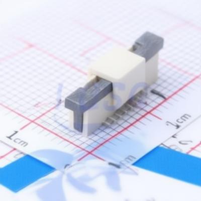 China electronic connection FPC connector JUSHUO AFA11-S08GTA-00 rated 50V AC DC 0.5A with phosphor copper terminals for sale