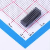 China Phosphor bronze and PA46 terminal with double sided upright straight pin design JUSHUO AFA10 S12HCC 00 for sale