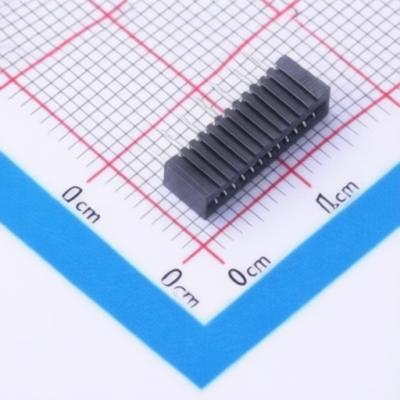 China Phosphor bronze and PA46 terminal with double sided upright straight pin design JUSHUO AFA10 S12HCC 00 for sale