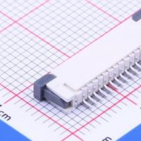 China 1.0mm Pitch FPC ZIF RA Upper Type K1 SMT Connector JUSHUO AFA07 S14ECC 00 Suitable for SMT Assembly for sale