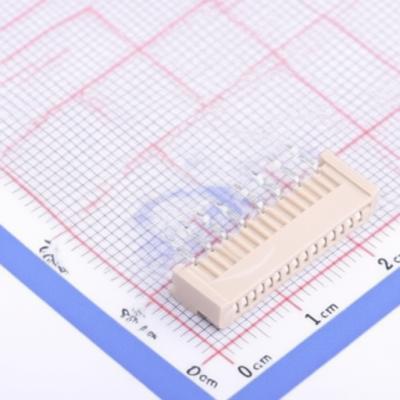 China 1.25mm Pitch FPC FFC Connector JUSHUO AF125-S15HCC-00 Rated Voltage 125V Current 1 Amp Flexible Cable for sale