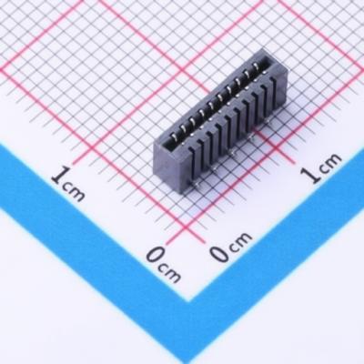 China Phosphor bronze and LCP double sided surface mount terminal JUSHUO AFA10 S10LCC 00 1.0mm pitch design for sale
