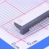 China Electronic Connector 2.5mm Pitch FPC ZIF Right Angle Lower Type SMT Connector JUSHUO AFA07-S09FCC-00 for sale