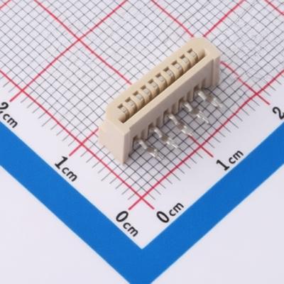 China 1.25mm Pitch FPC FFC Connector JUSHUO AF125-S10WCC-00 Suitable For Electronics Requiring Connections for sale
