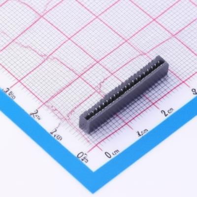 China High precision 1.0mm pitch terminal JUSHUO AFA10-S24LCC-00 double sided connector with straight pins for sale