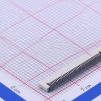 China FPC Easy On SMT Connector Right Angle Double Contact Type 05mm Pitch 15mm Height JUSHUO AFC30 S40FCC 00 for sale