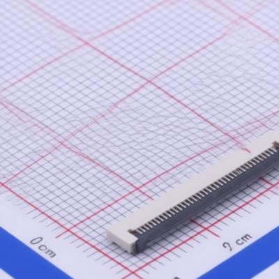 China FPC Easy On SMT Connector Right Angle Double Contact Type 05mm Pitch 15mm Height JUSHUO AFC30 S40FCC 00 for sale