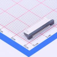 China Electronic Connector FPC ZIF RA Upper Type K1 SMT Pitch 1.0mm Model JUSHUO AFA07-S13ECC-00 for SMT for sale