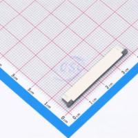 China FPC ZIF Right Angle SMT Connector Upper Type K1 Model JUSHUO AFA07-S30ECC-00 with 2.5mm Pitch for sale