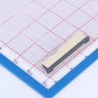 China Double row straight insert FPC connector with locking pull tab and 1.0mm pitch JUSHUO AFA22-S20HCC-00 design for sale
