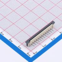 China 1.0mm Pitch Dual Row FPC Connector Right Angle Pull Tab Locking JUSHUO AFA22-S24WCC-00 Board Connector for sale