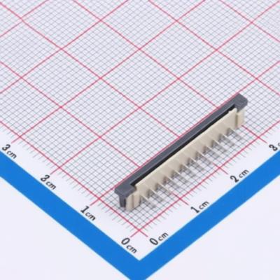 China 1.0mm Pitch Dual Row FPC Connector Right Angle Pull Tab Locking JUSHUO AFA22-S24WCC-00 Board Connector for sale