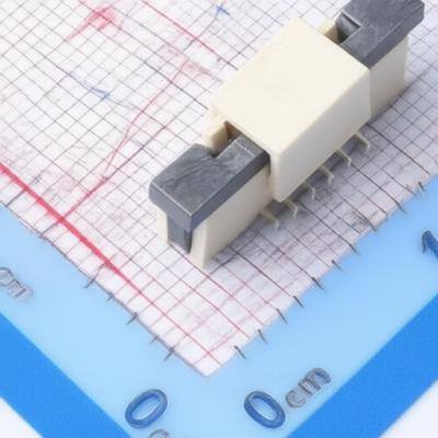 China Pull tab FPC connector vertical mount 1.0mm pitch JUSHUO AFA11-S06GTA-00 suitable for PCB connections for sale
