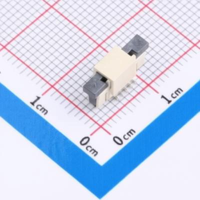 China Pull Tab Type FPC Connector 1.0mm Pitch Vertical Mount Straight JUSHUO AFA11-S05GTA-00 for Electronic for sale