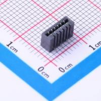 China Double sided connector JUSHUO AFA10 S06LCC 00 with upright pins phosphor bronze and LCP 1.0mm pitch for sale
